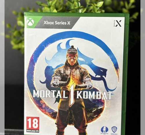 Диск на Xbox series x mortal kombat 1