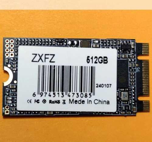 Продается SSD M2 SATA емкость 512 GB формат 2242