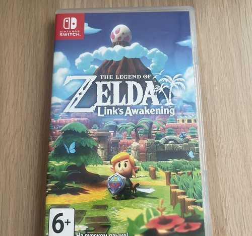 The Legend od Zelda Links Awakening картридж