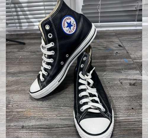 Кеды кожаные Converse оригинал 43р