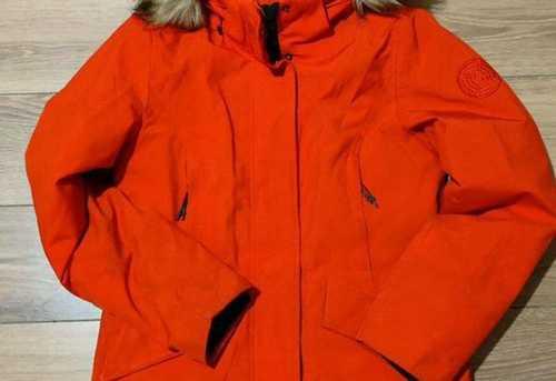 Куртка зимняя удлиненная на девочку 152