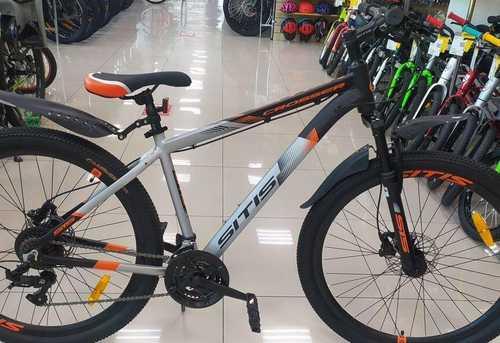 Велосипед sitis crosser HD 27,5" (2023) Black-Grey