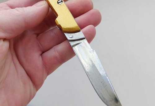 Складной нож ручной работы финка складная