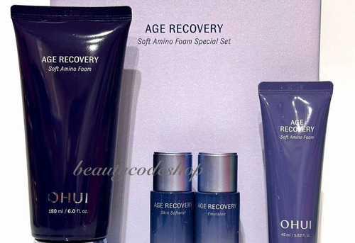 O HUI Age Recovery Soft Amino. Пенка увлажняющая