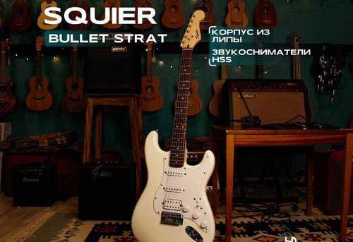 Squier Bullet Strat, электрогитра Б/У