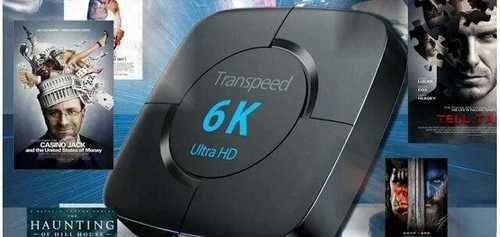 Смарт тв приставка Transpeed 6k 2/16 gb