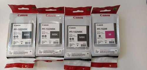 Картриджи PFI-102 для Canon IPF-605