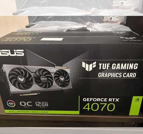 Видеокарта asus rtx 4070 TUF 12gb