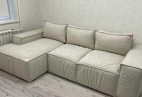 Угловой диван в стиле лофт новый