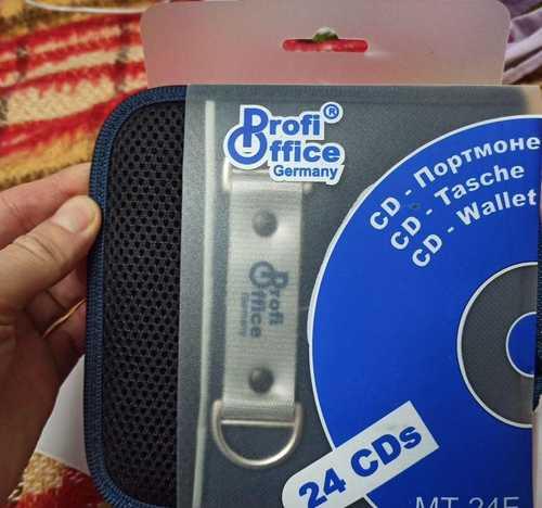 DVD CD кейс портмоне на 24 диска дивиди сд