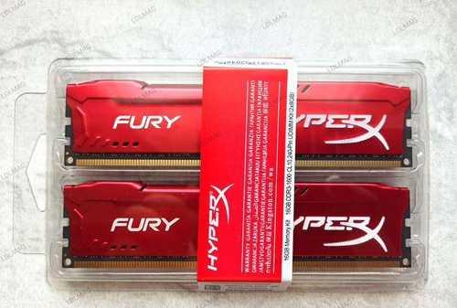 Kingston HyperX DDR3 16GB (8GB+8GB) 1600Mhz новая