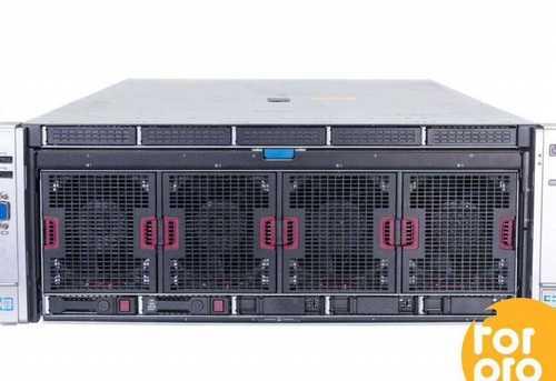 Сервер HP DL580 Gen9 5SFF 4xE7-8880v3 256GB, P830i