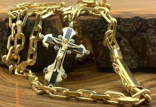 Золотая цепь с Крестом