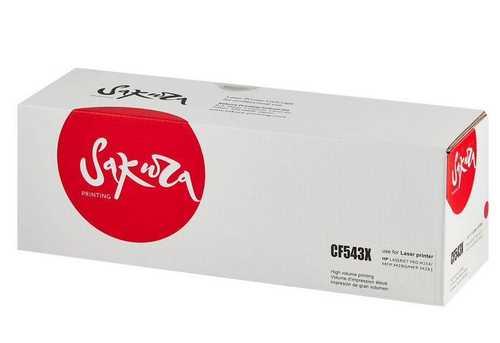 Картридж sakura CF543X для HP