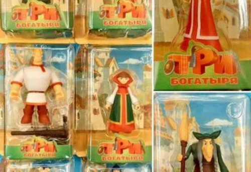 Фигурки Prosto toys, три богатыря,драконы