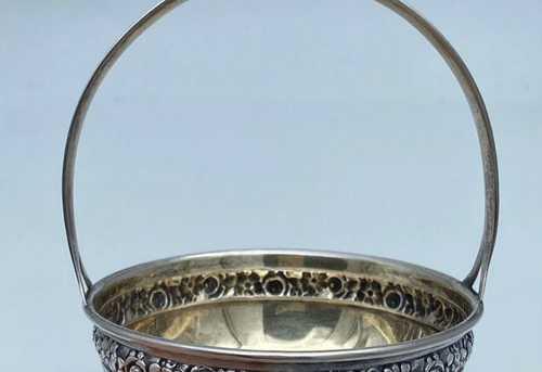 Вазочка декоративная серебро 800 Германия