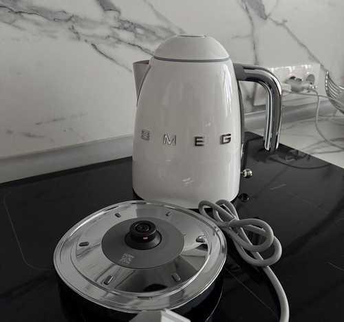 Чайник электрический smeg белый