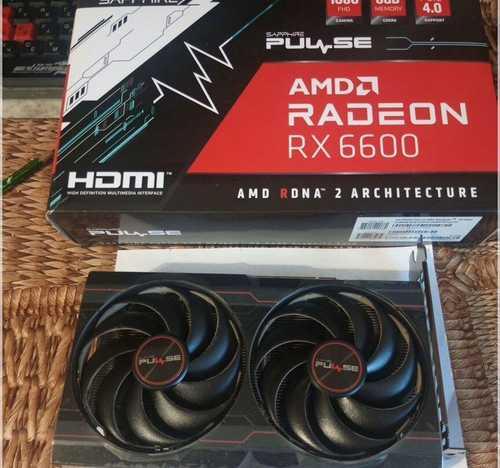 Видеокарта amd radeon rx 6600 Sapphire pulse