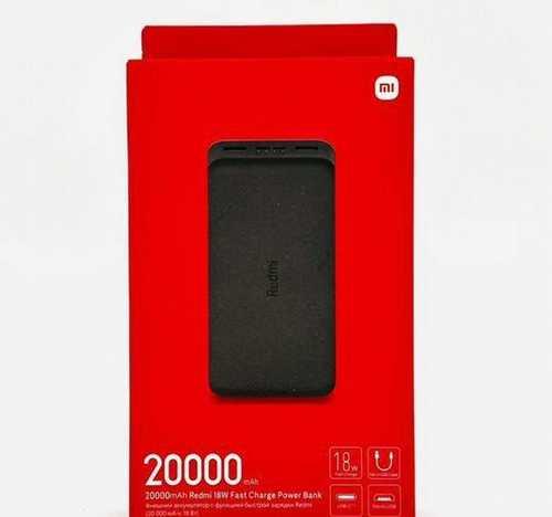 Powerbank Xiaomi redmi 20000 (black)