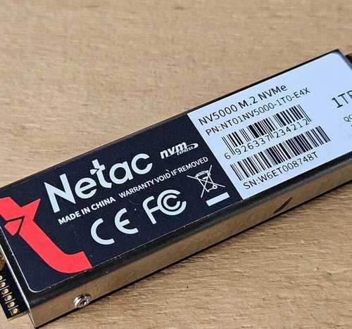 SSD накопитель netac NV5000 NT01NV5000-1T0-E4X 1тб