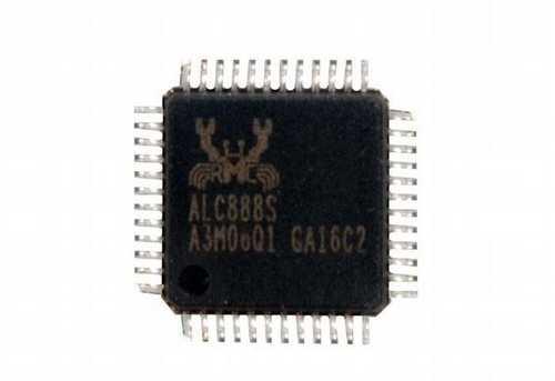 Микросхема aLC888S QFP-48 с разбора ALC888S, б/у