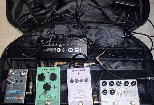 Pedalboard, Гитарные педали эффектов