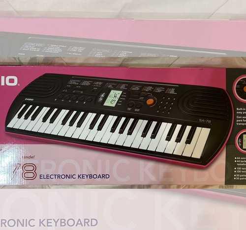 Синтезатор casio sa-78