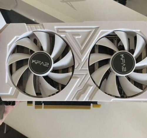 Видеокарта белая gtx 1660 super 6gb KFA2 EX white