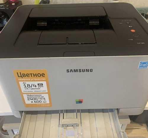 Принтер лазерный samsung clp 365