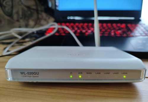 Роутер Asus WiFi работает