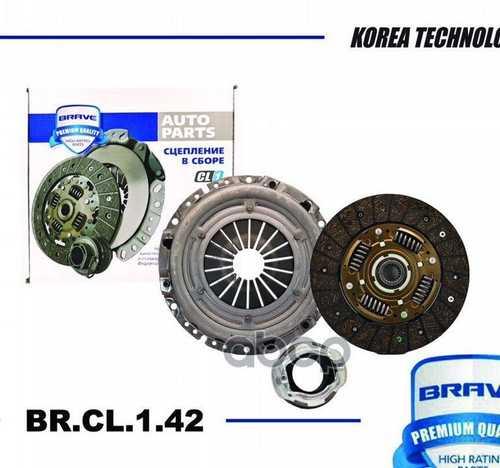 Сцепление в сборе корзина диск выжимной brcl142