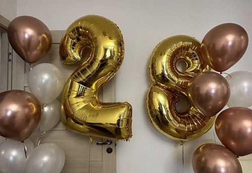 Воздушные шары с гелием на день рождения