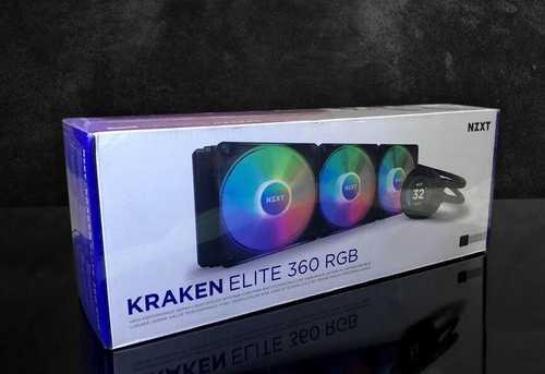 Водяное охлаждение Nzxt Kraken Elite 360 RGB