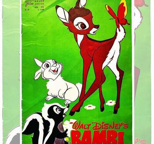 Журнал Neuer Film Kurier №96, 1973 Бемби (Bambi)