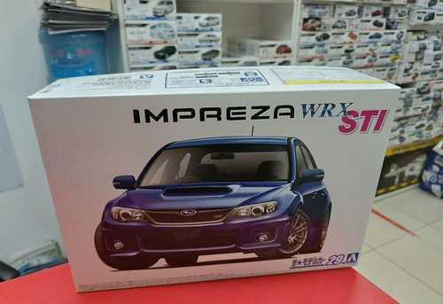 05834 Subaru Impreza WRX STI GRB '10 1:24 Aoshima