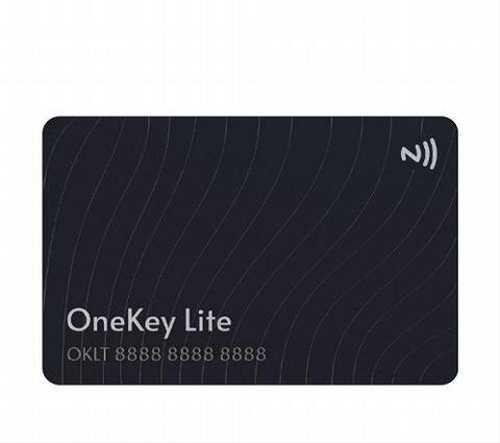 Резервный кошелек-карта OneKey Lite