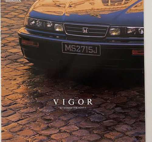 Дилерский каталог Honda Vigor 1993 Япония