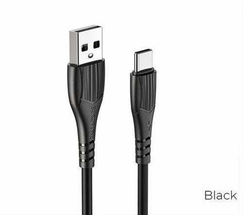 Кабель USB2.0AM/USB Type-C 1м Borofone BX37 черный