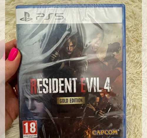 Resident Evil 4 Gold Edition PS5 диск