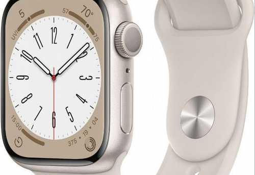 Часы Apple Watch Series 8 Sport, 45mm, Бежевый