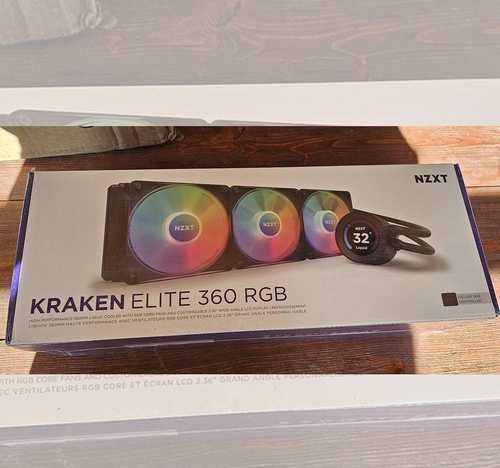 Водяное охлаждение Kraken Elite 360 RGB