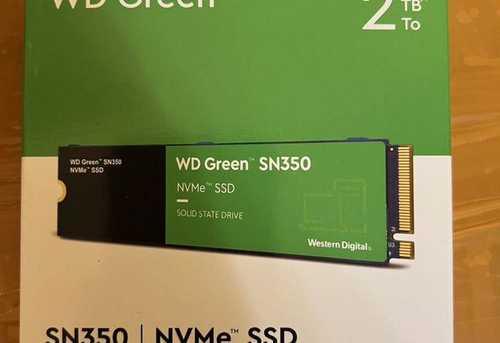 SSD накопитель WD Green SN350 M.2 2TB