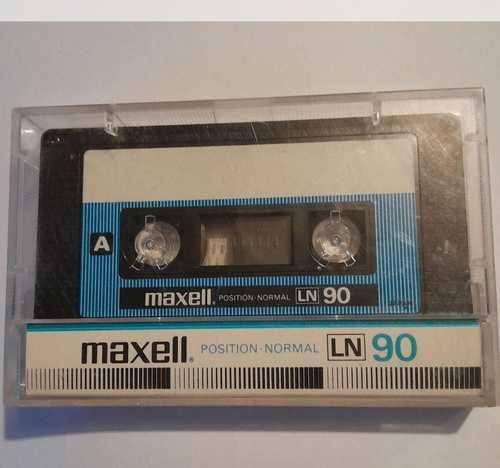 Maxell LN 90 Аудиокассета б. У. С записью