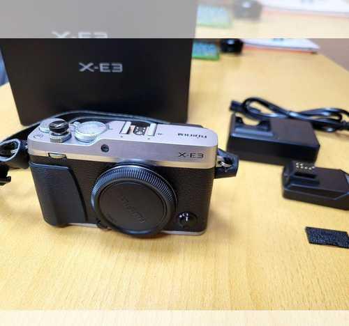 Беззеркальный фотоаппарат fujifilm X-E3 body