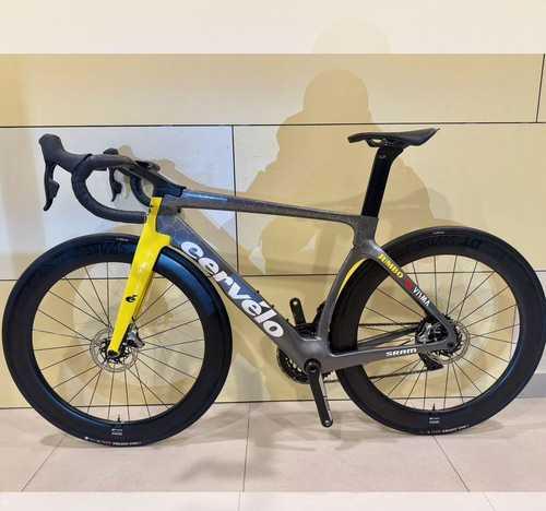 168-178см Аэро Cervelo S5 Jumbo Visma RED AXS