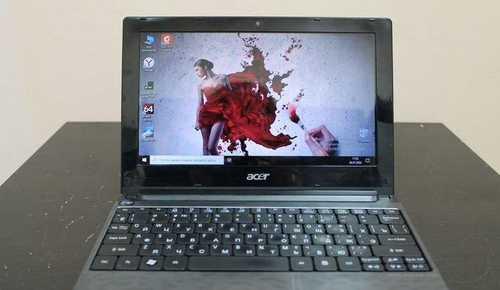 Нетбук Acer aspire ONE Atom N450. 2Gb HDD 160Gb 4ч