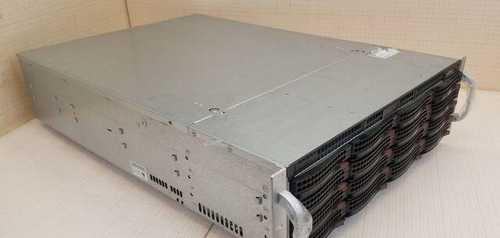 Сервер 3U/2xE5-2609v2/x9drd-EF/SAS9201-16i/2x800W