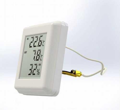 Термометр электронный для окон/термогигрометр SKF