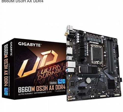 Материнская плата Gigabyte B660M DS3H AX DDR4 mATX