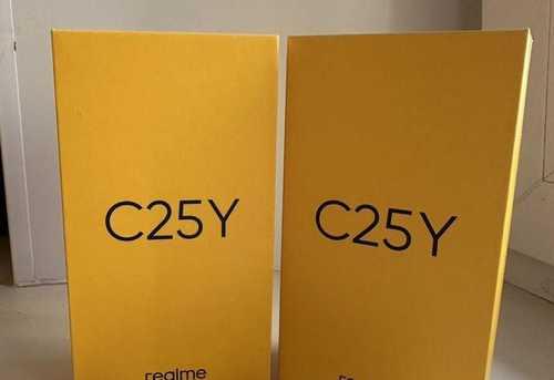Новые Realme C25Y 4/128/рст/Серые цвета